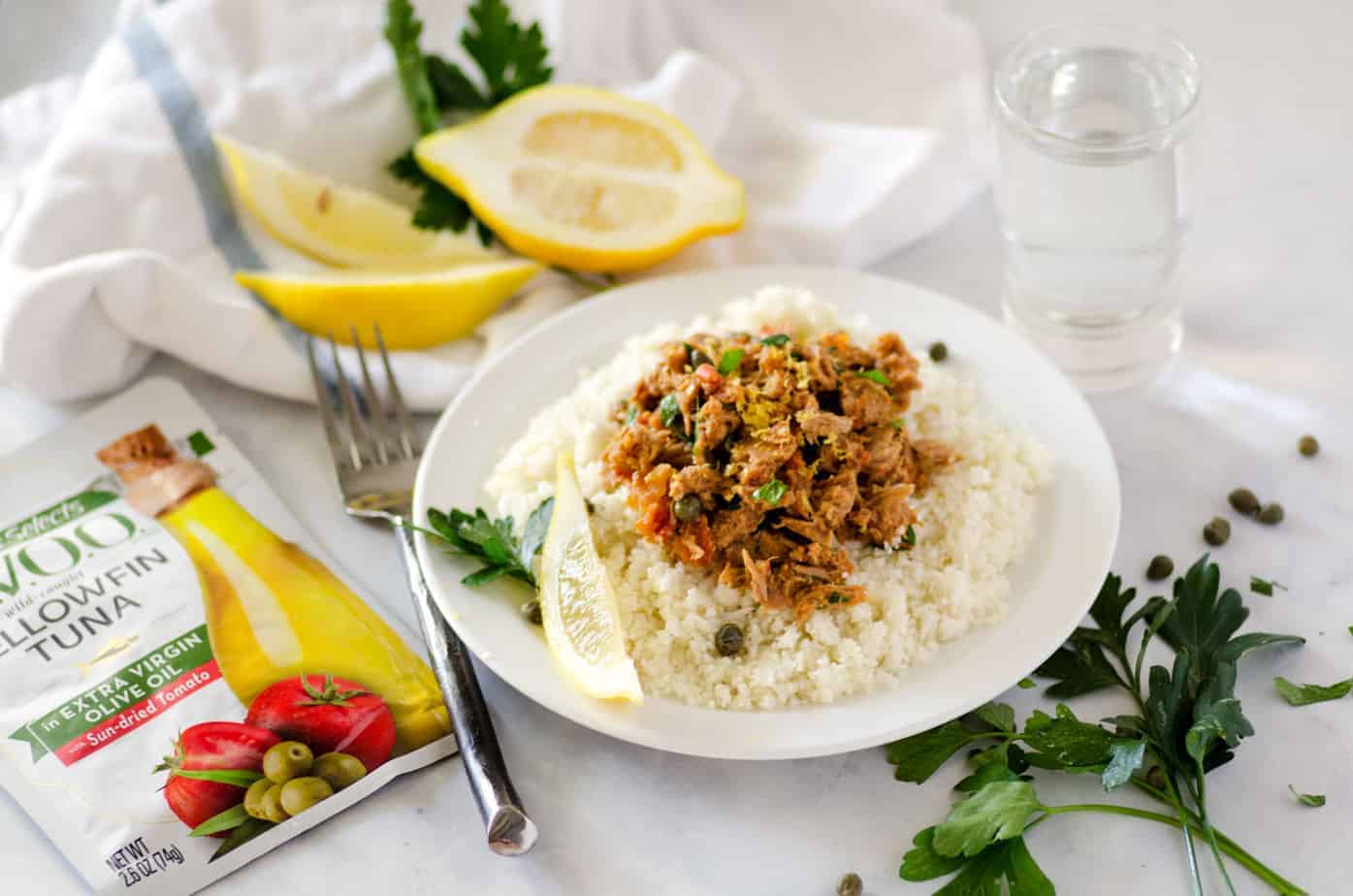 Easy Tuna Piccata | Rooted in Nature