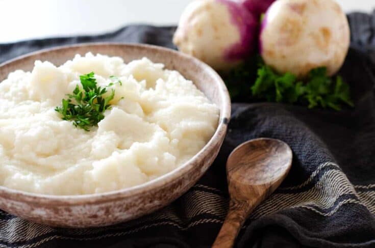 Delicious Creamy Mashed Turnips | Rooted in Nature