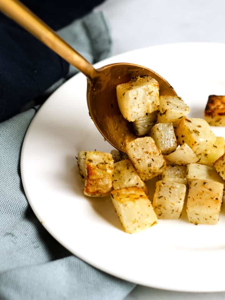 Delicious Creamy Mashed Turnips | Rooted in Nature