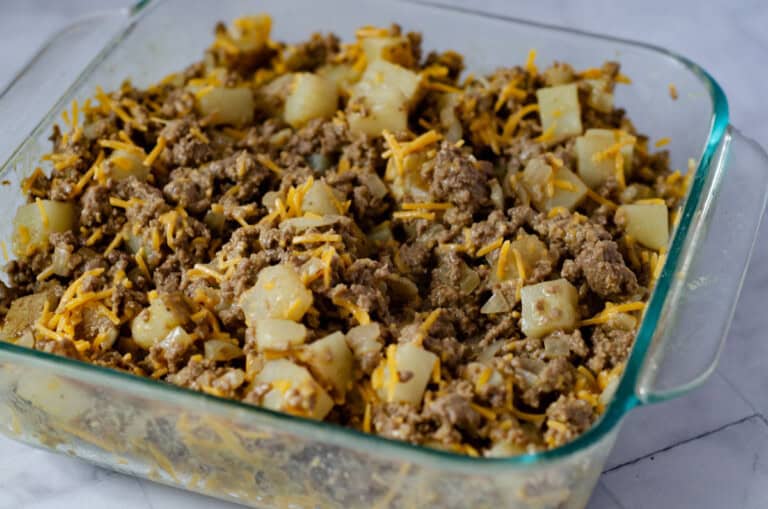 Loaded Venison Burger Casserole - A Hearty Ground Deer Meat Recipe ...